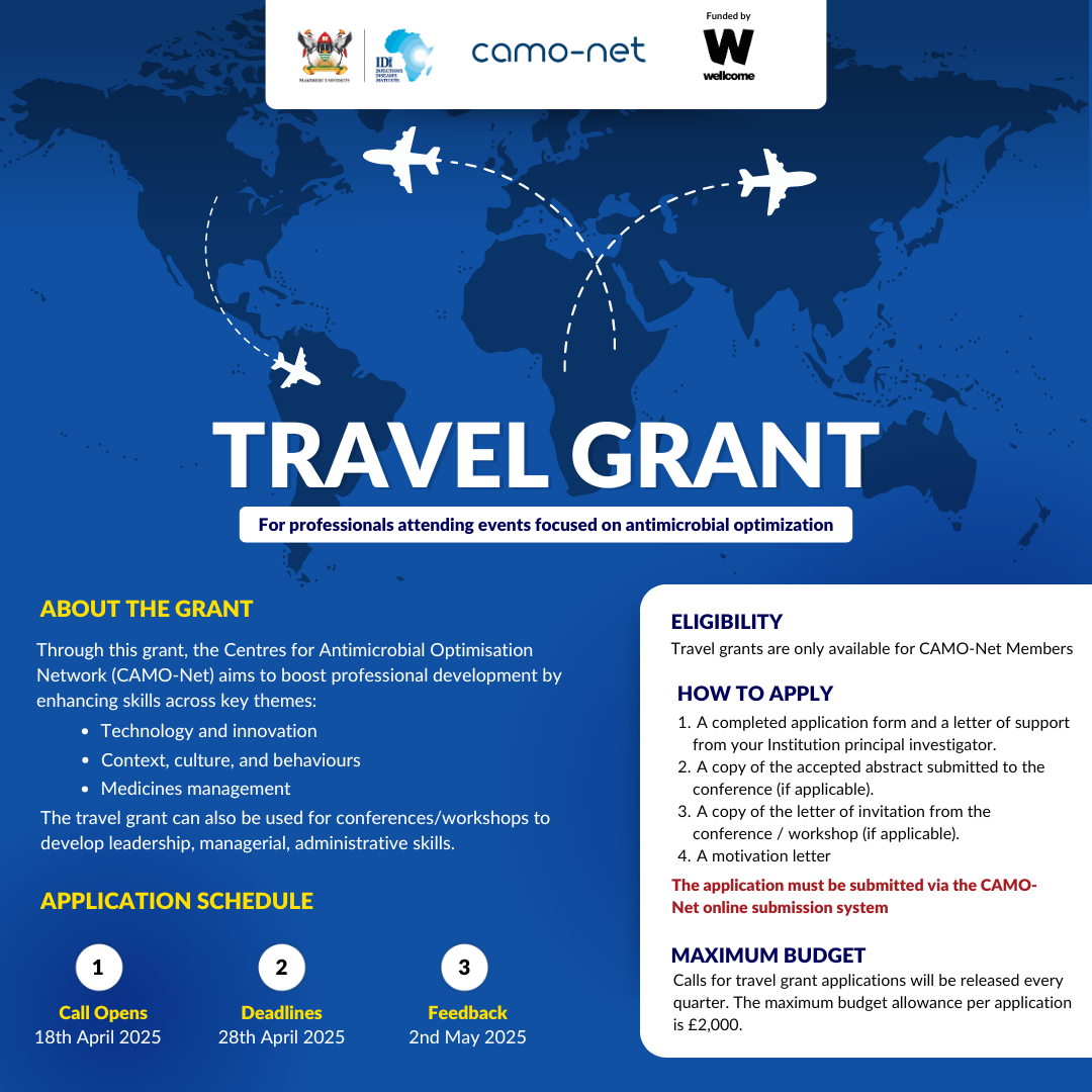 Travel Grant (Copy) - Infectious Diseases Institute